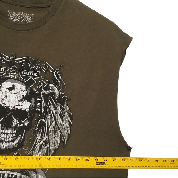 Chemistry | Shirts | Graphic Muscle Shirt Skull Chemistry Hardcore ...